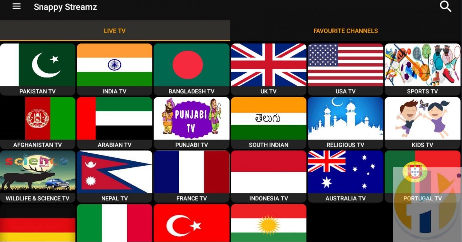 Snappy Streamz APK 2.0 IPTV 2000+ Live TV – Husham.com